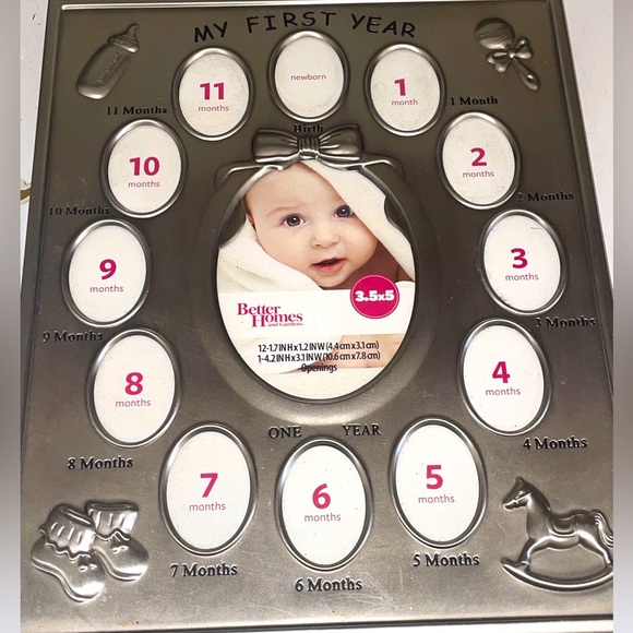 Better Homes And Gardens | Wall Decor | Babys First Year Milestones ...